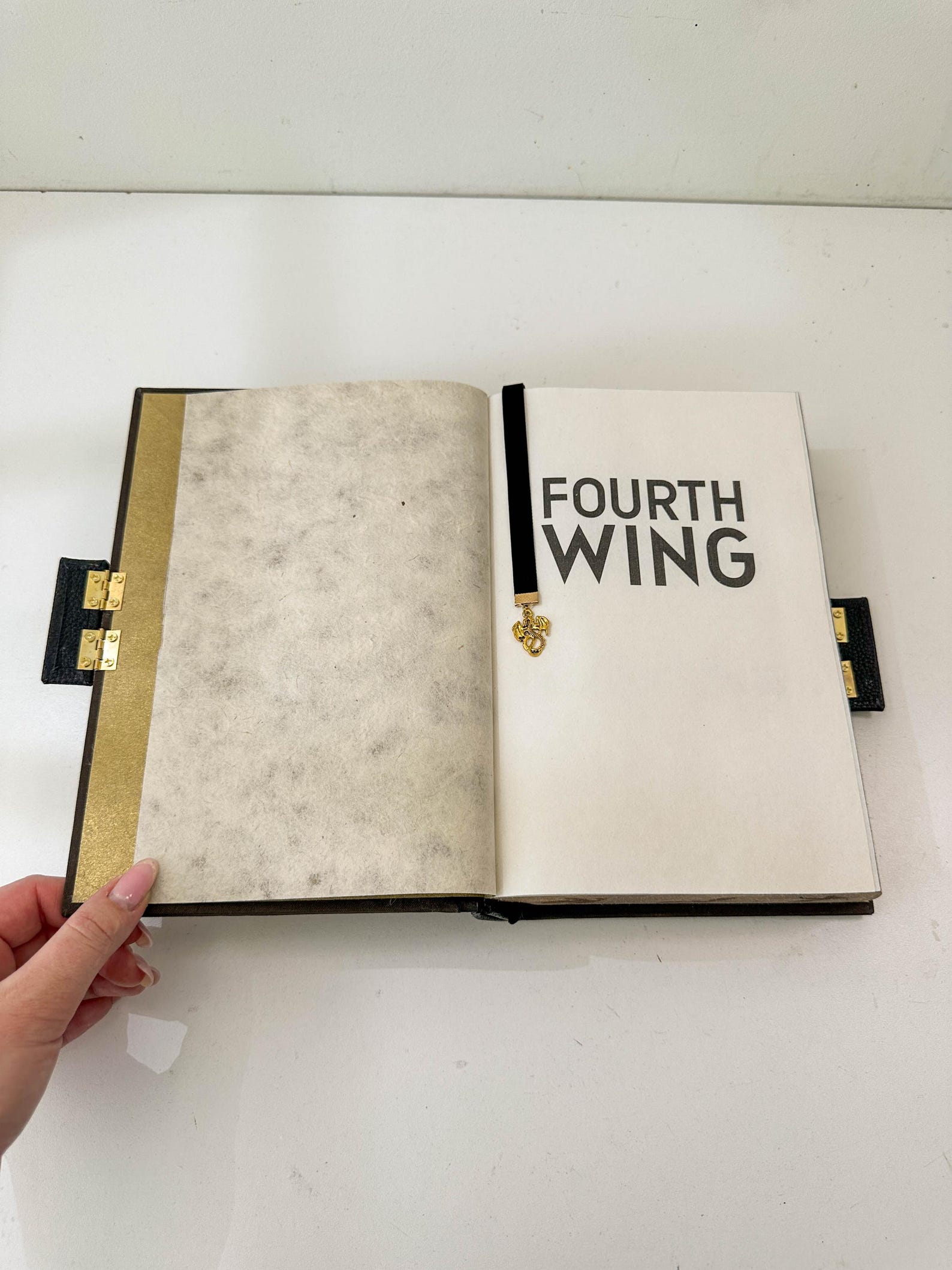 Fourth Wing Luxe Edition Rebound Book - Book Rebinding With Tri-color ...
