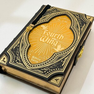 Fourth Wing Luxe Edition Rebound Book - Book Rebinding With Tri-color ...