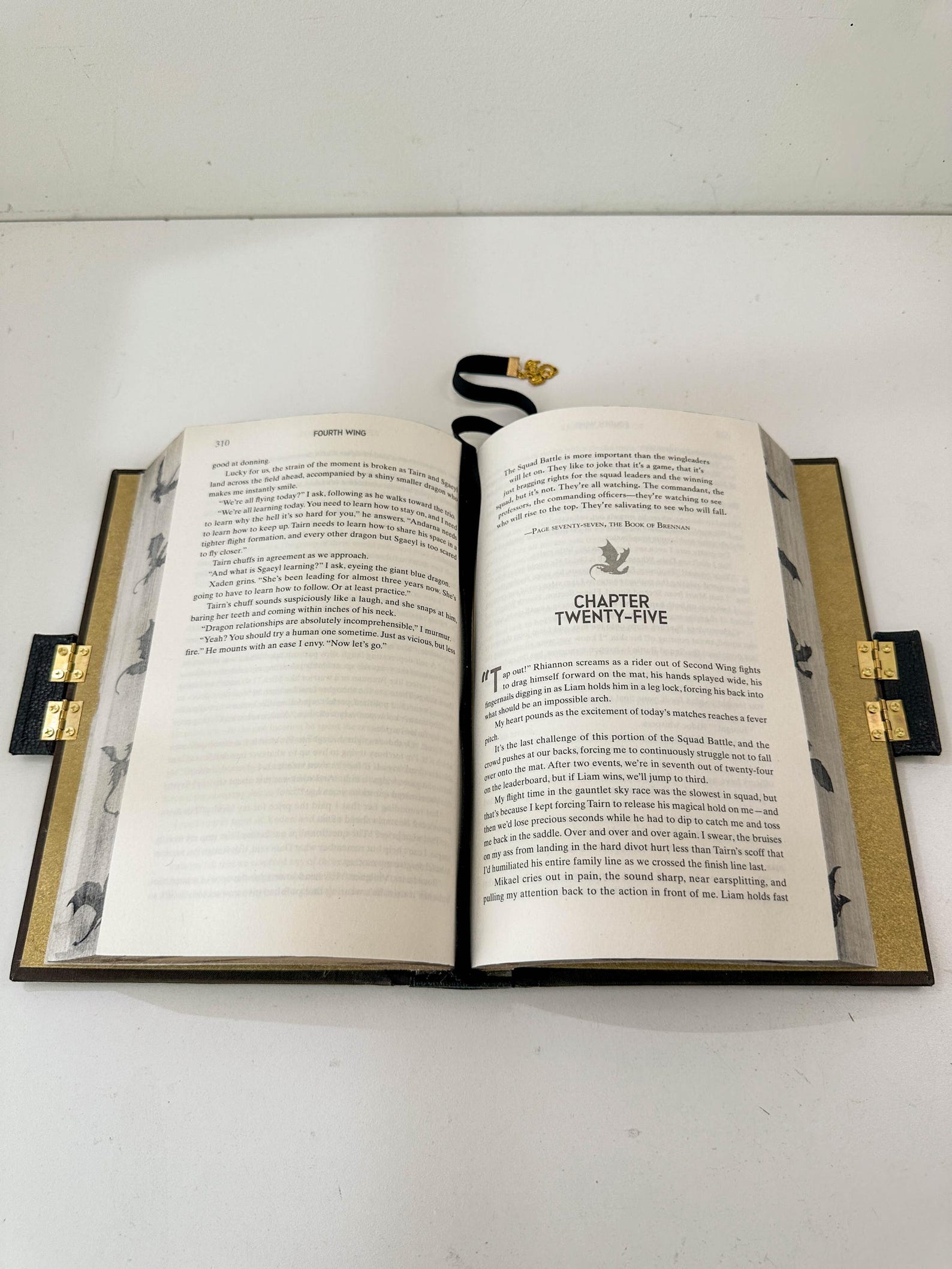 Fourth Wing Luxe Edition Rebound Book - Book Rebinding With Tri-color ...