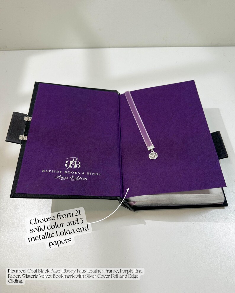 Custom Luxe Edition Rebound Book - Custom Rebinding With Tri-color ...