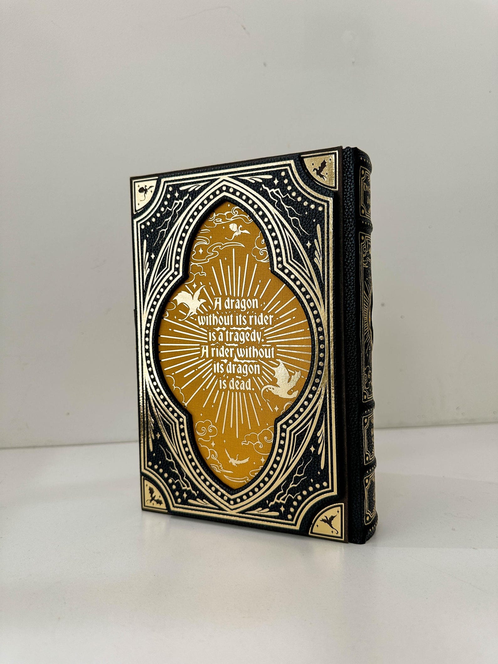 Fourth Wing Luxe Edition Rebound Book - Book Rebinding With Tri-color ...
