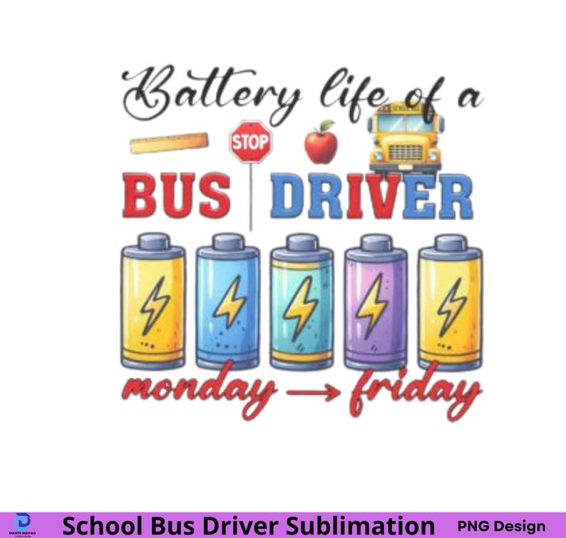 Retro Bus SVG & PNG Files for DTF, Sublimation, Cutting Machines ...