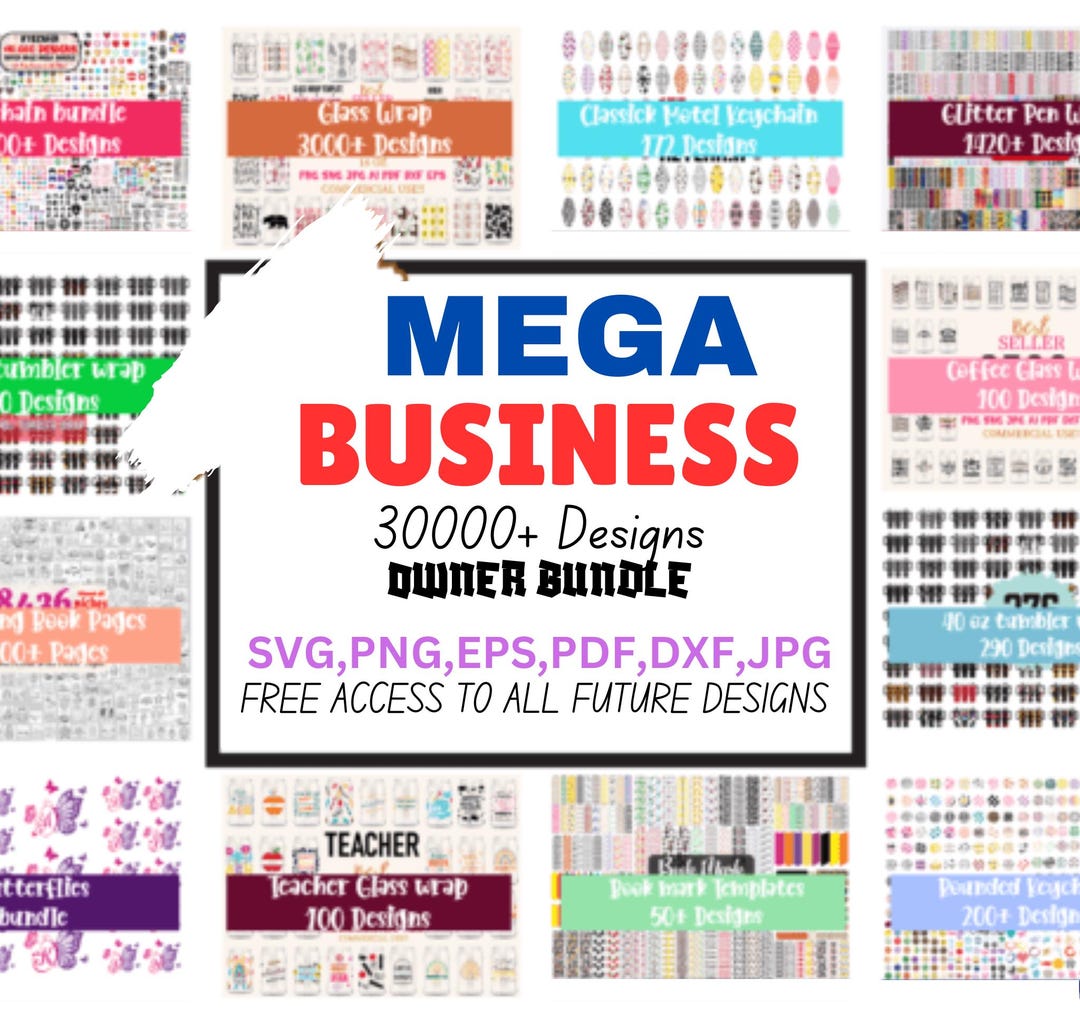 Mega Bundle SVG, the Whole Shop SVG Files for Cricut, Funny Svg Bundle ...