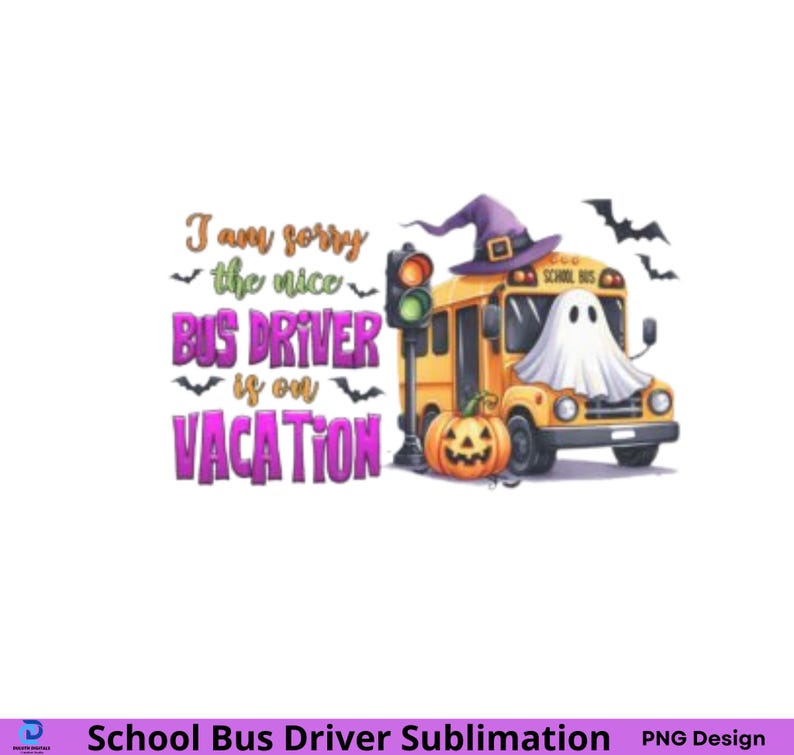 Retro Bus SVG & PNG Files for DTF, Sublimation, Cutting Machines ...
