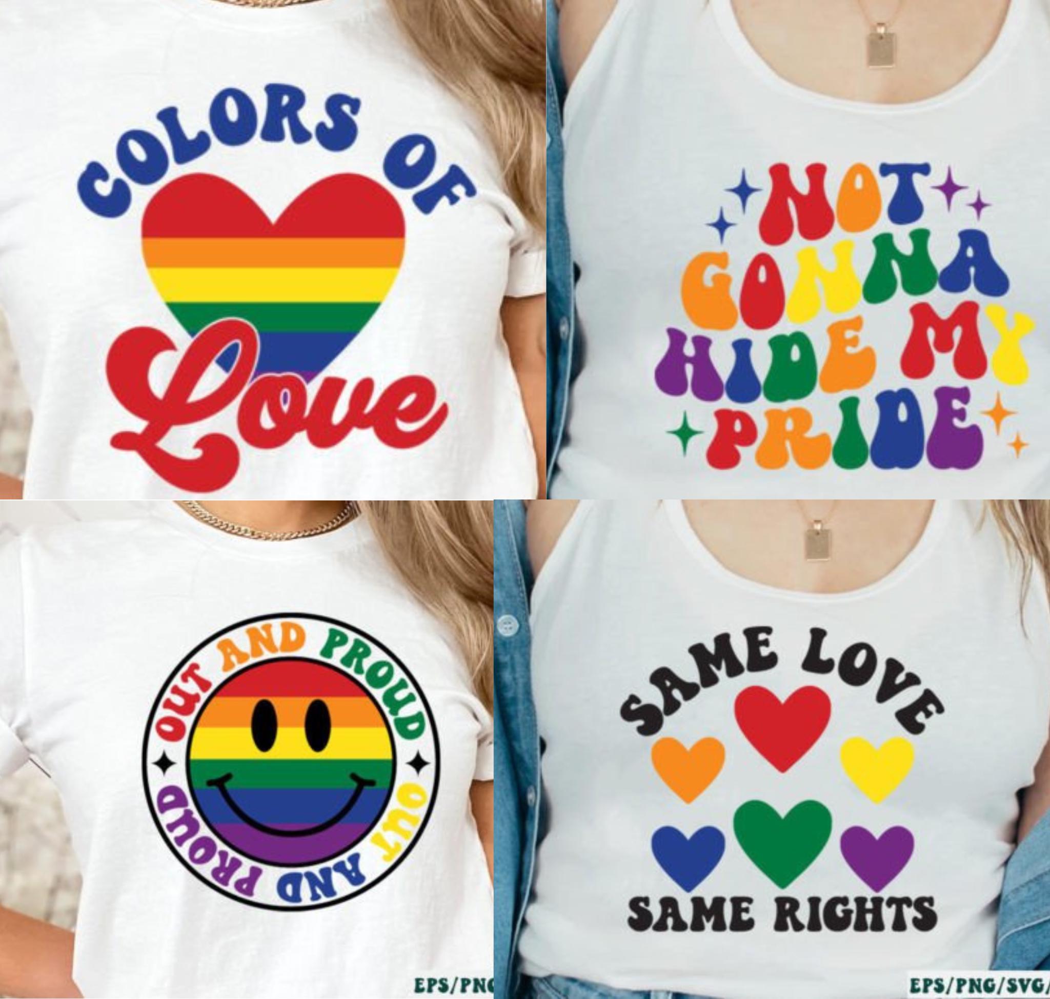 300 LGBTQ SVG Bundle, LGBT Svg, Pride Svg, Gay Pride Svg, Lgbt Quotes ...