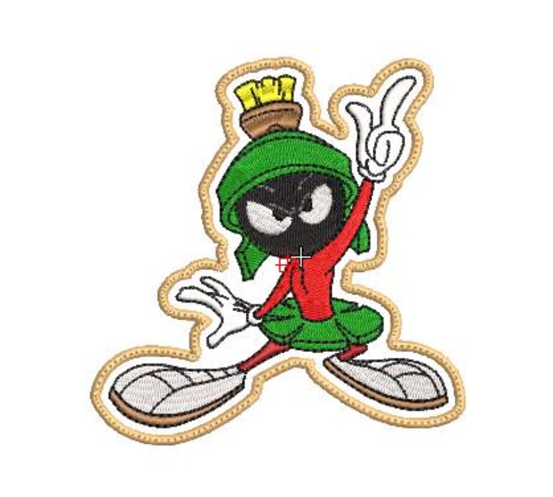 Marvin the Martian Looney Tunes Embroidery Design - Etsy