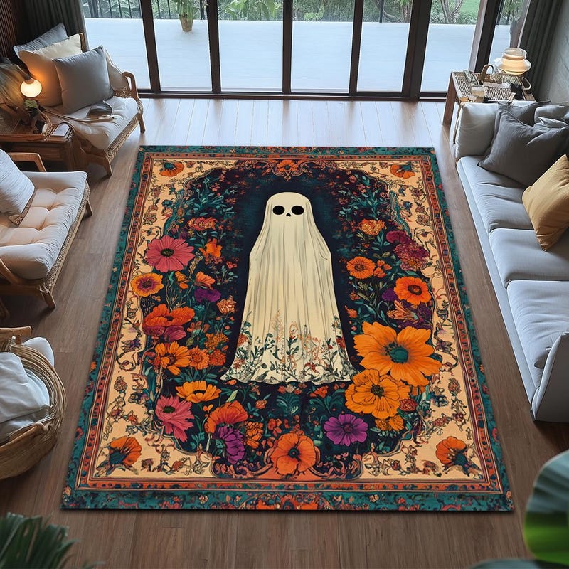 Halloween Rug - Etsy
