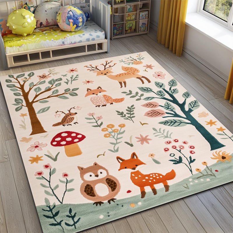 Woodland Rug - Etsy