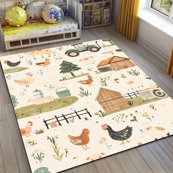 Farm Play Mat - Etsy