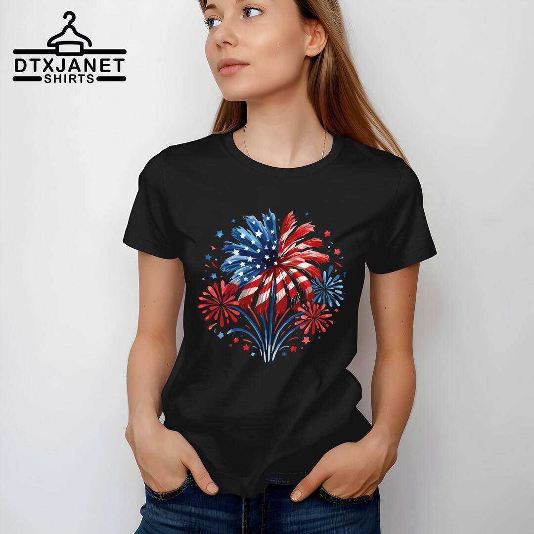 Red White Blue USA Apparel, Independence Day Gift - Etsy