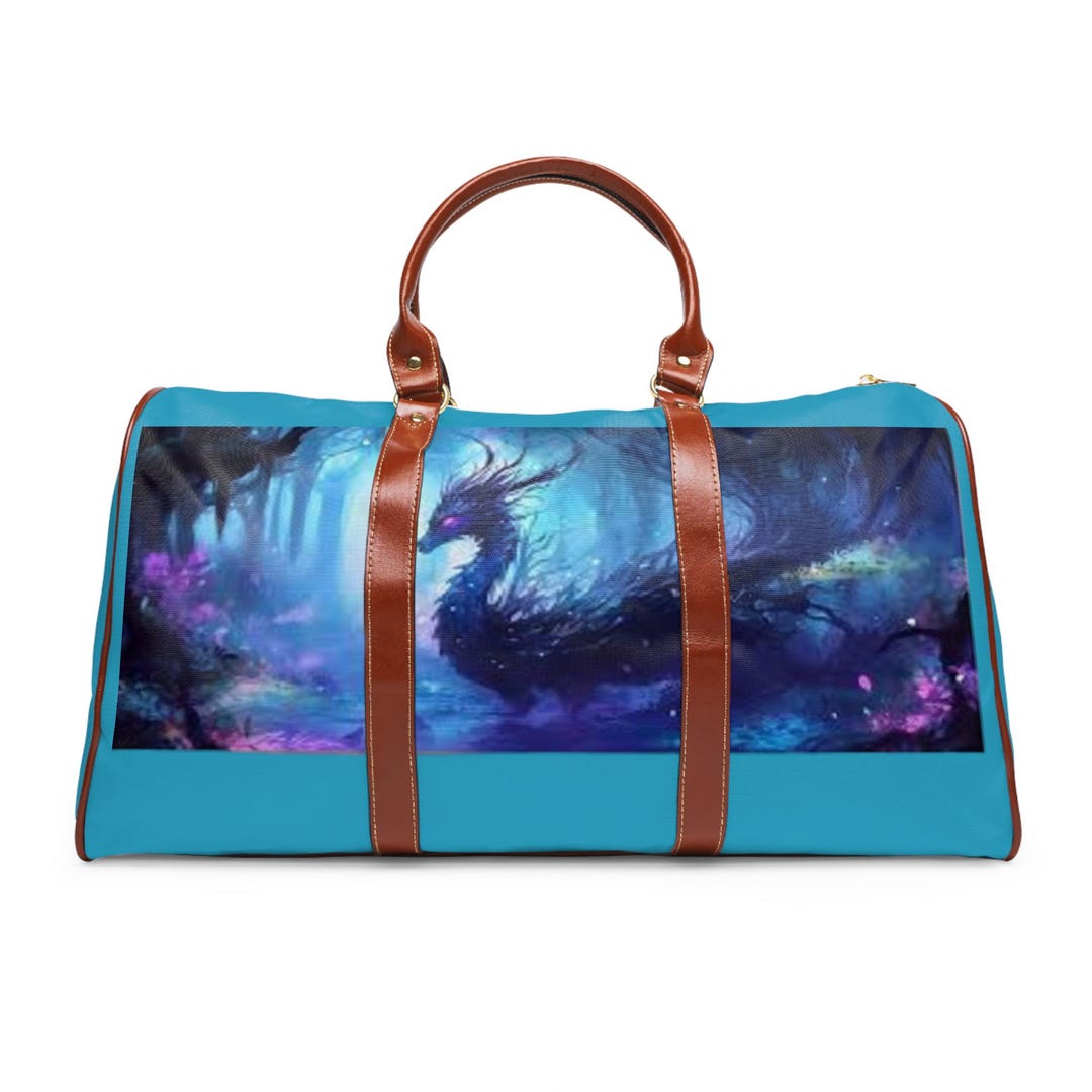 Travel Bag, Elegant Forrest Dragon Design, Carry-on Luggage, Weekend ...