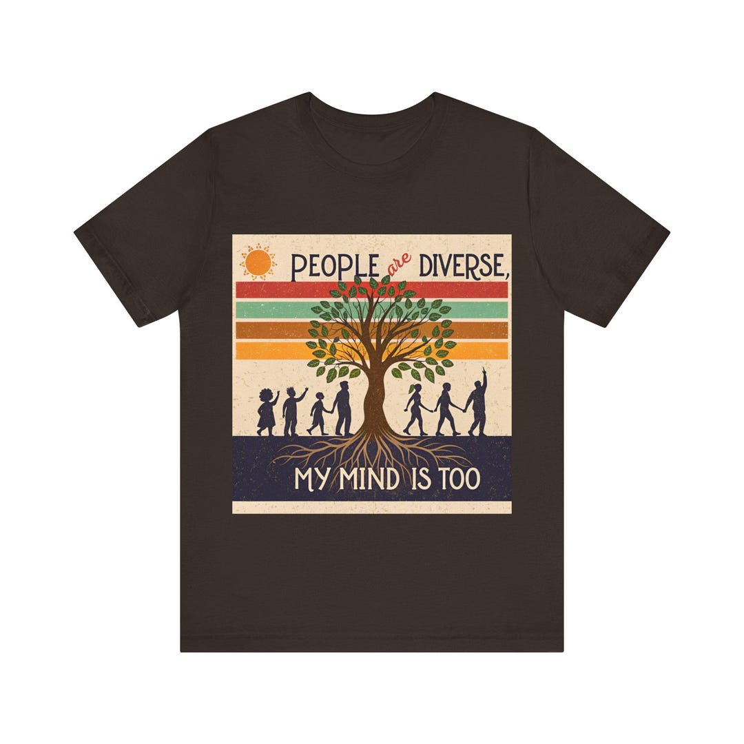 Diversity T-shirt, Celebrate Inclusion, Unisex Short Sleeve Shirt, Gift ...