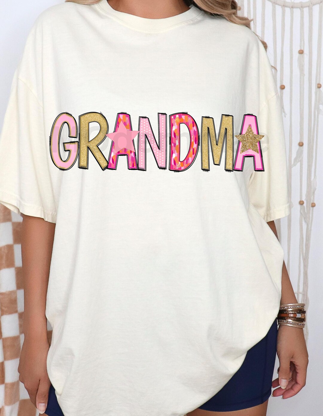 Custom Preppy Png, Grandma, Mamie, Meme, - Etsy