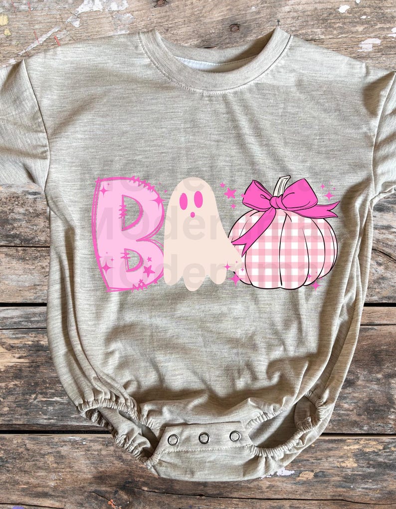 Pink Boo Girl Png Etsy