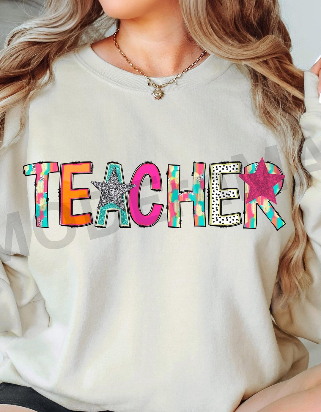 Poppy Preppy Teacher Png - Etsy