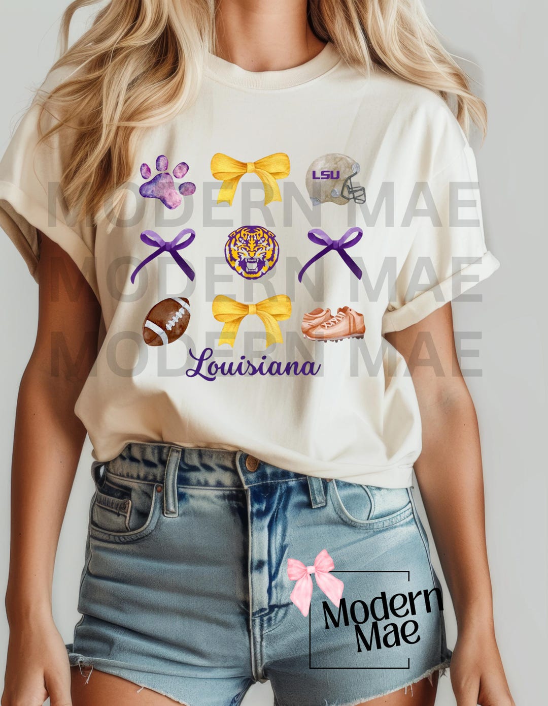 LSU Cluster PNG, Three Row LSU Png - Etsy