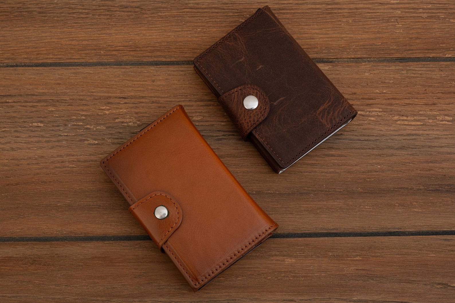 Mechanized Wallet, Handmade Leather Wallet, Mechanized Card Holder ...
