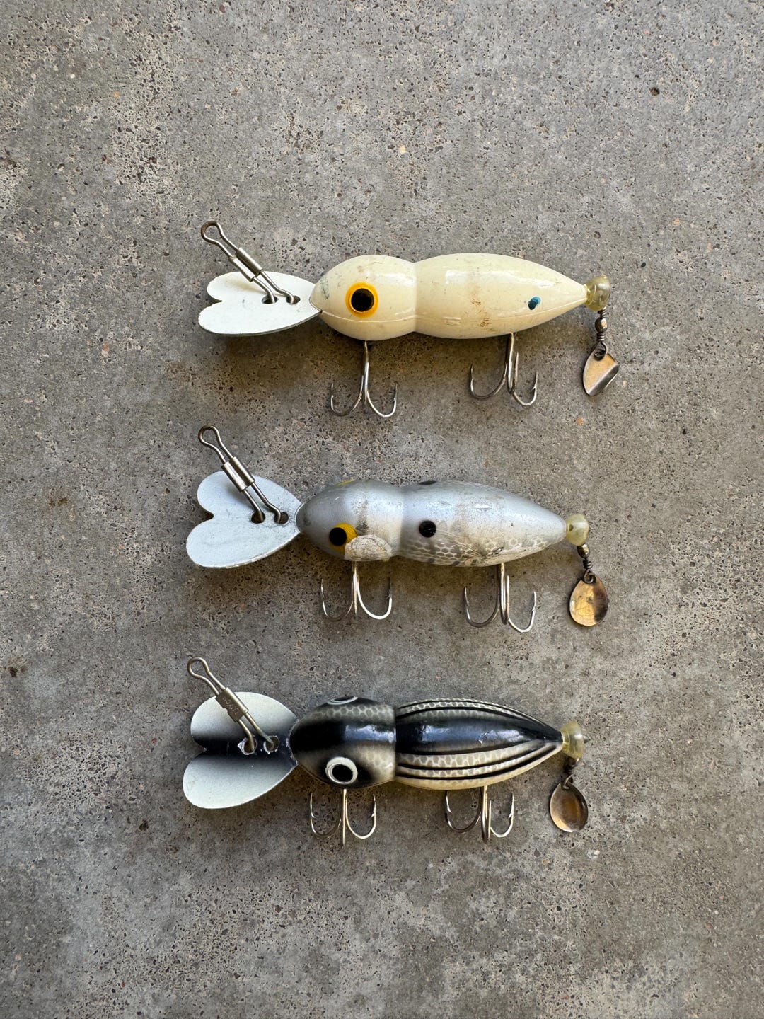 Vintage Whopper Stopper Hellbender Crank Bait Fishing Lures - Etsy