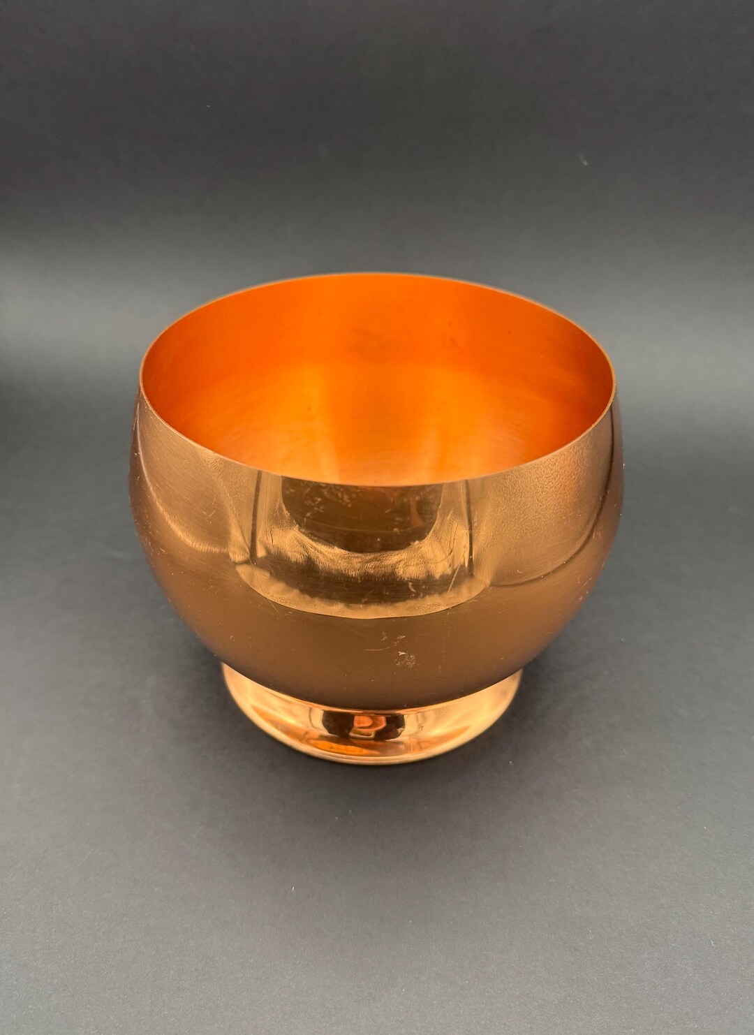 Solid Copper Planter Footed Bowl From Coppercraft Guild. Rare Find! - Etsy
