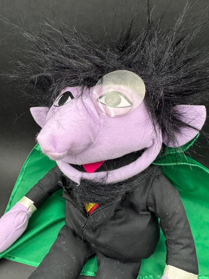 The Count Vintage Sesame Street Puppet 13 - Etsy
