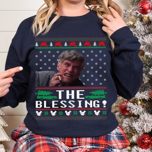 The Blessing Uncle Lewis Ugly Sweater, the Blessing Christmas Vacation ...