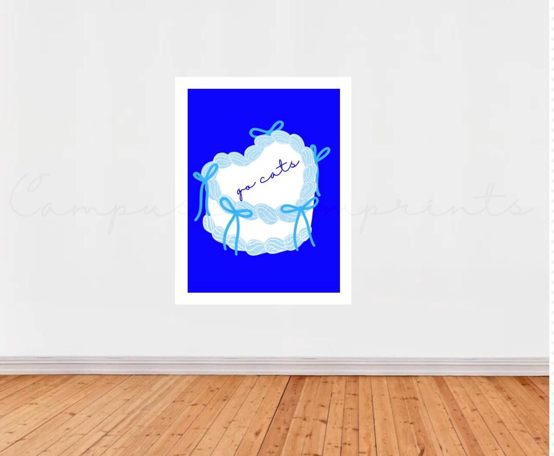 University of Kentucky Cake Print: UKY Dorm Decor - Etsy