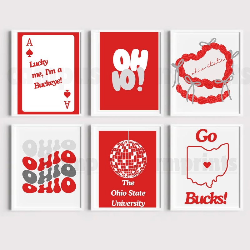 Ohio State Decor - Etsy