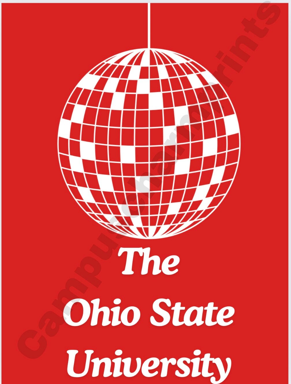 Ohio State University Prints Set of 6 1 Free Bonus Print Buckeyes Ohio ...