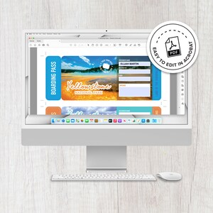 Yellowstone National Park Printable Surprise Trip Tickets - Vacation ...