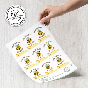 Teacher Appreciation Gift Tags - Back to School - Teacher Gift ...