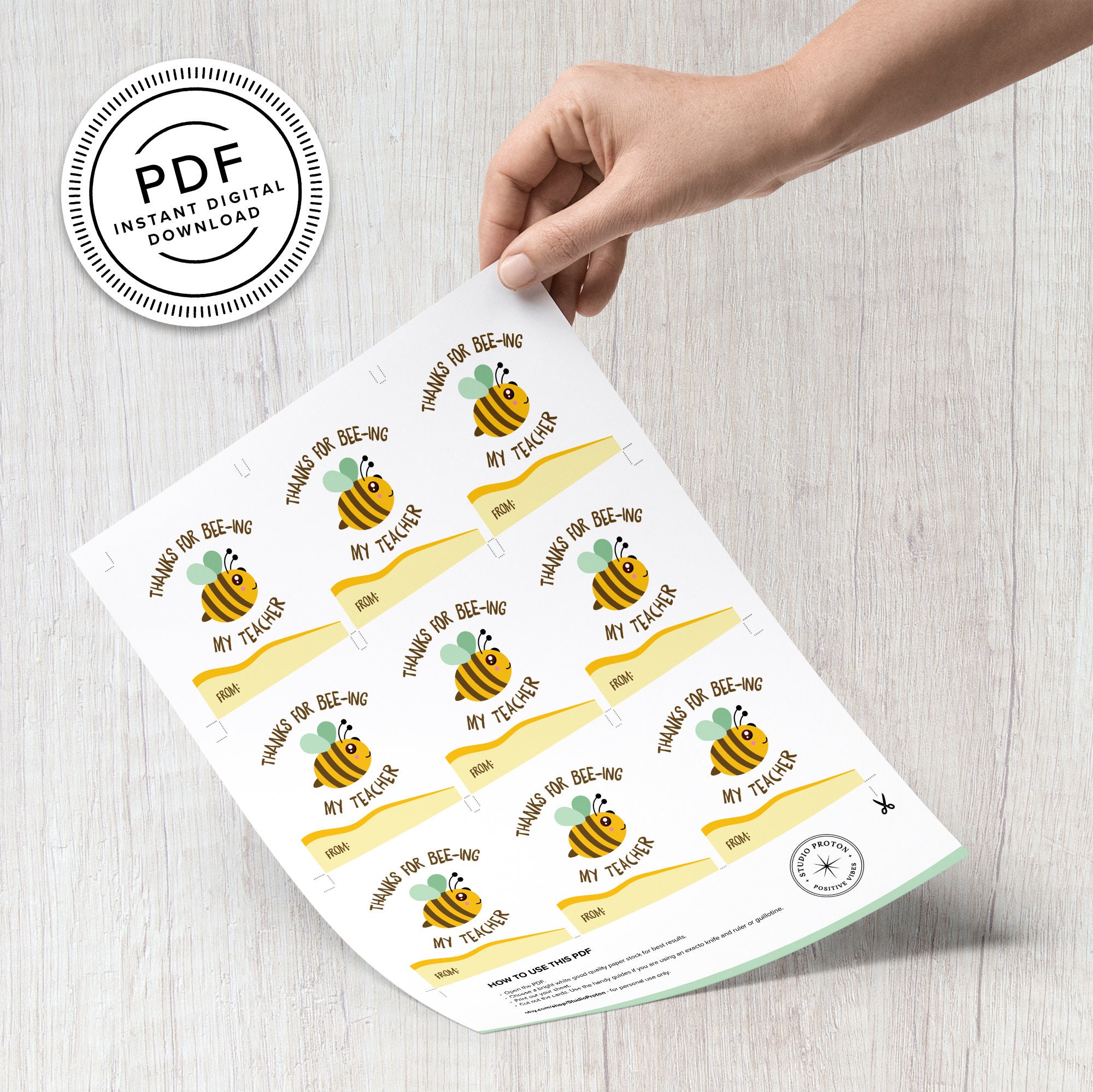 Teacher Appreciation Gift Tags - Back to School - Teacher Gift ...
