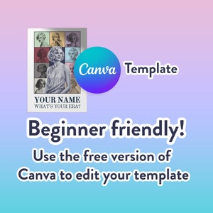 Custom Eras Tour Poster Canva Template: TTPD Party Theme (digital ...