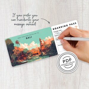Bali Surprise Trip Tickets - Vacation Ticket - Boarding Pass - Print at ...