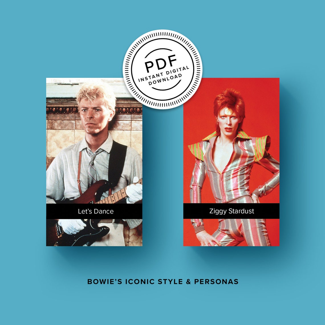 David Bowie Guess Who Game Printable Insert Cards - Etsy