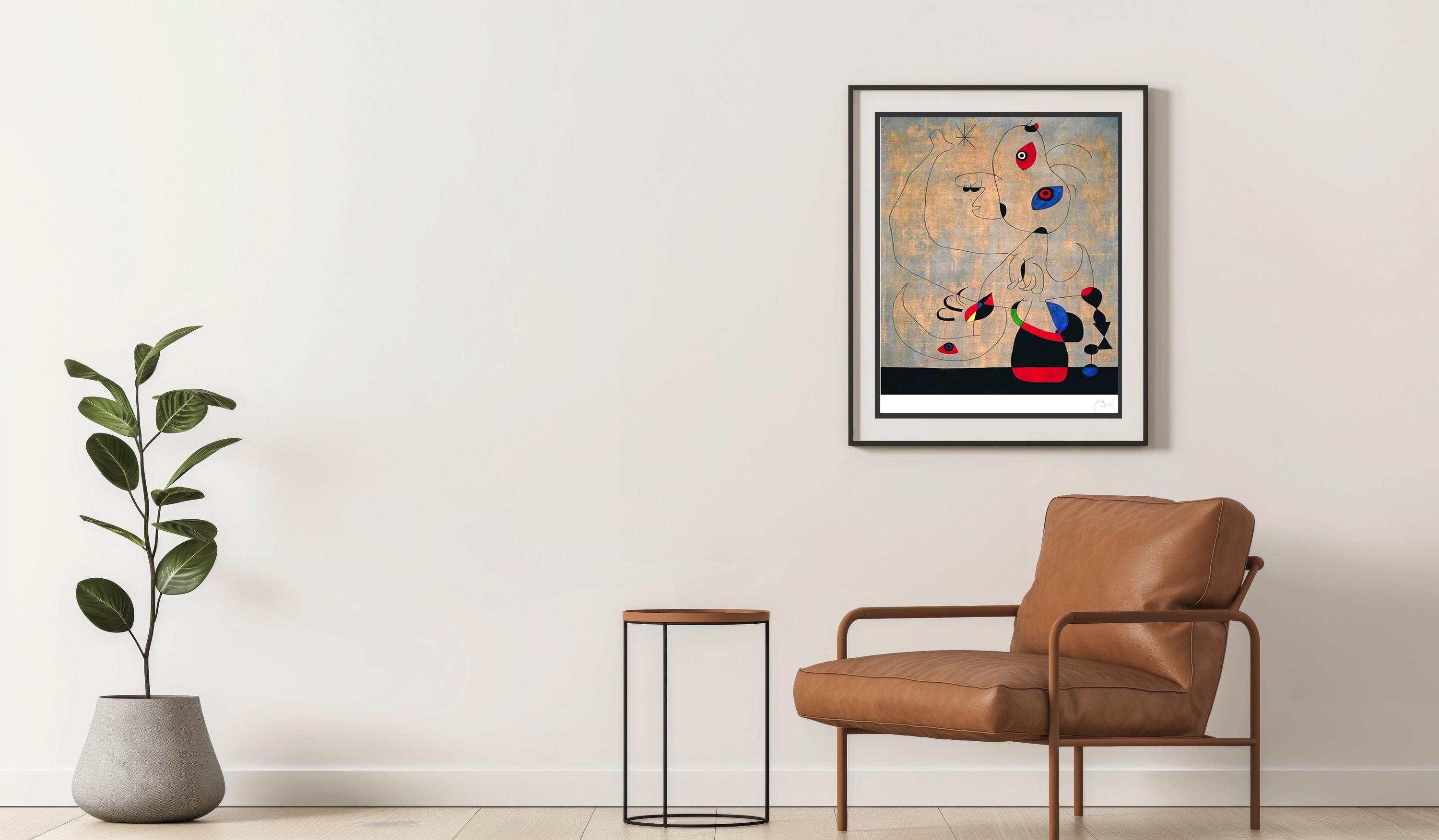 Joan Miro "spanish Dancer" Lithograph UNFRAMED - Etsy