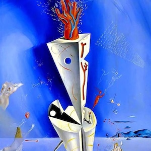 Salvador Dali, "apparatus and Hand" Lithograph UNFRAMED - Etsy