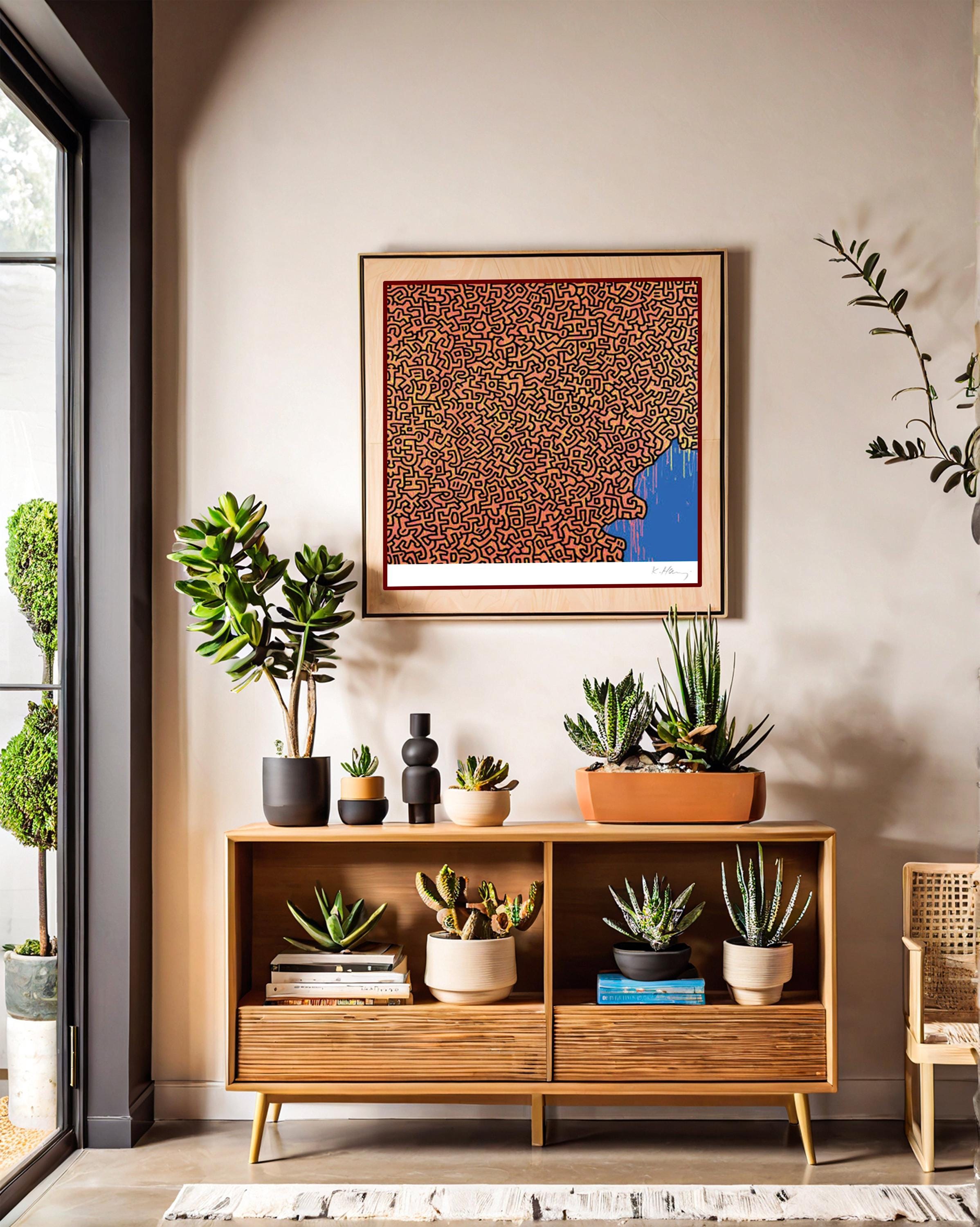 Keith Haring , "brazil" Lithograph - Etsy