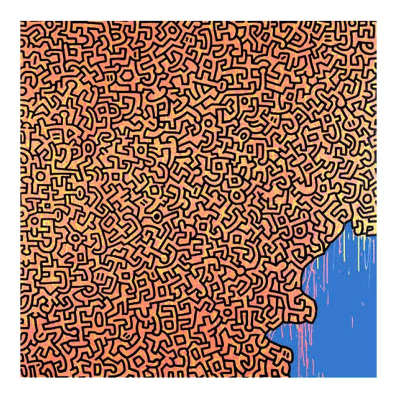 Keith Haring , "brazil" Lithograph - Etsy
