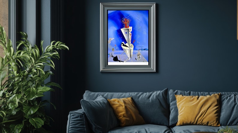 Salvador Dali, "apparatus and Hand" Lithograph UNFRAMED - Etsy