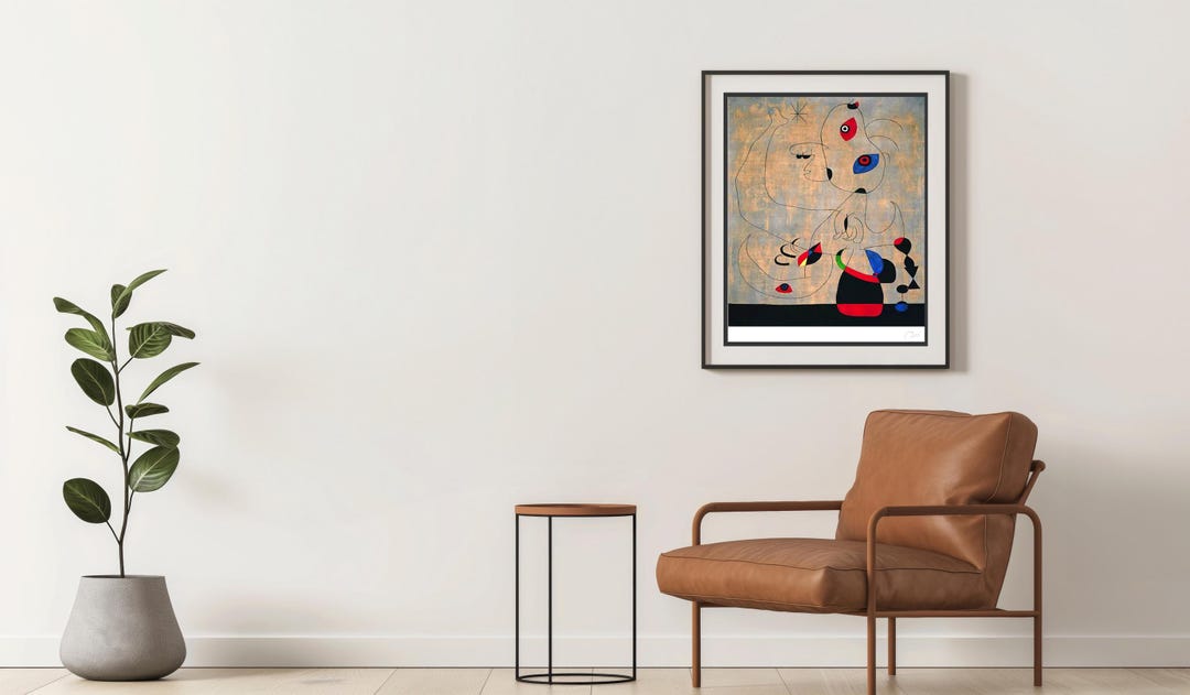 Joan Miro "spanish Dancer" Lithograph - Etsy