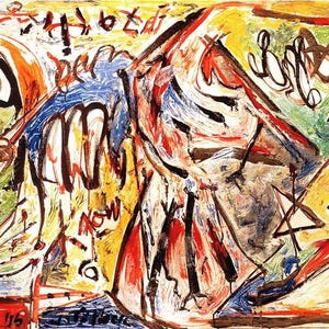 Jackson Pollock, the Water Bull, Lithograph - Etsy