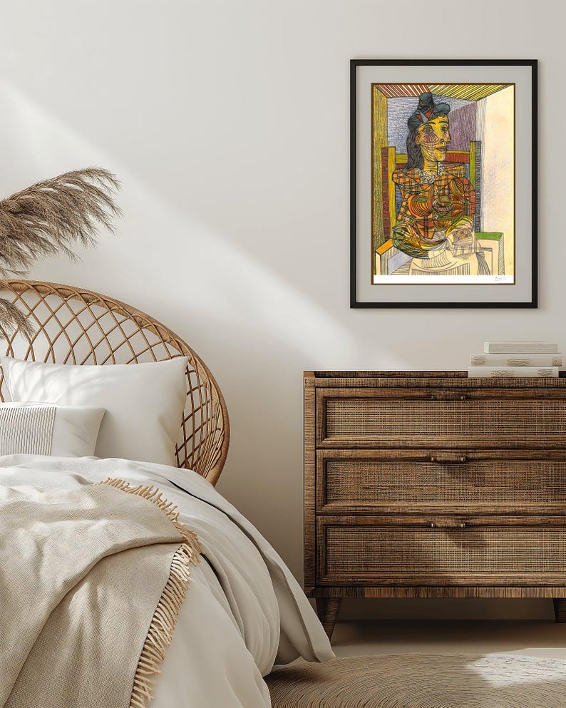 Picasso "dora Maar (1907-97) Seated, 2nd February 1938", Lithograph ...