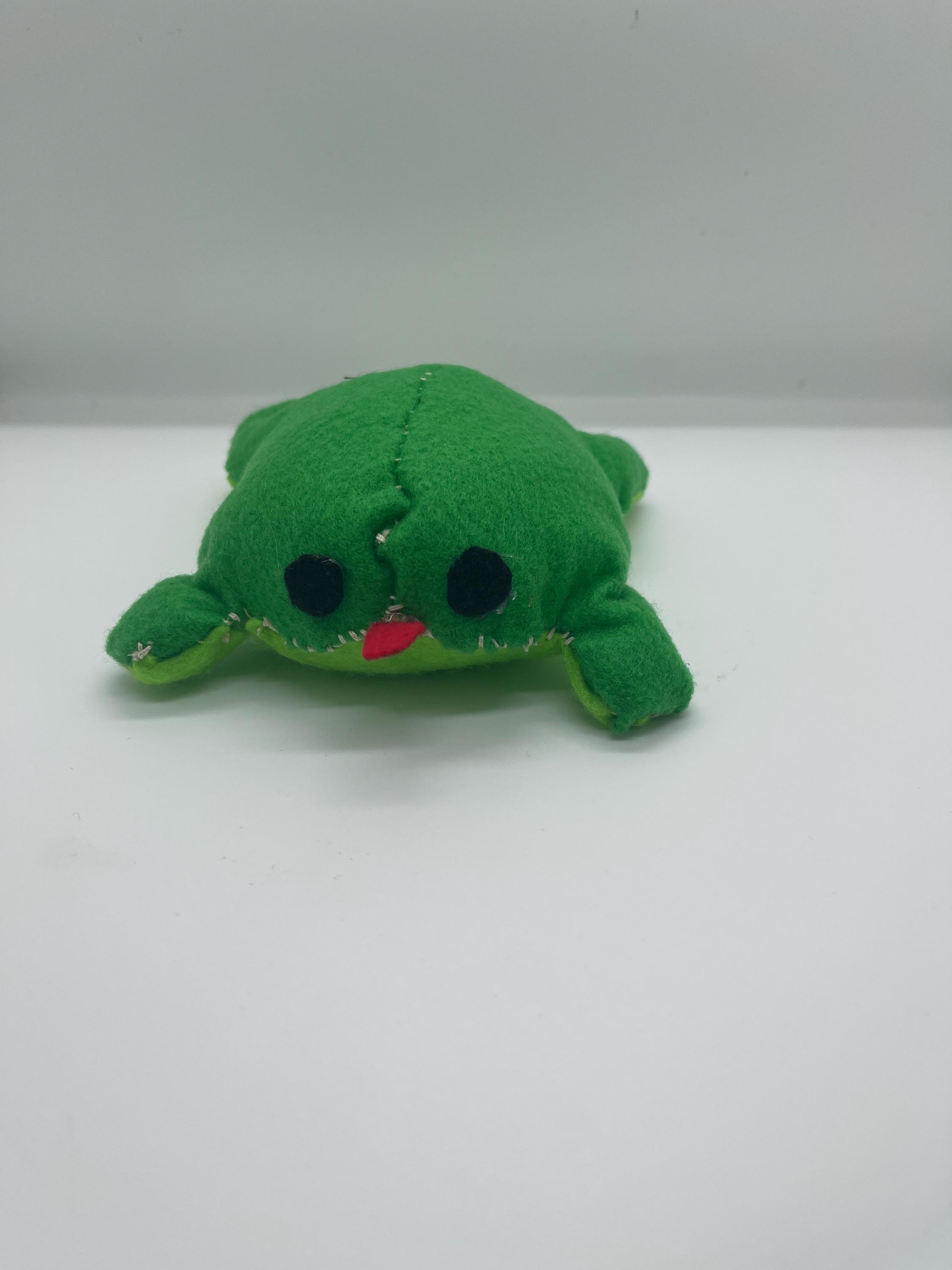 Frog Felt Plush Toy - Etsy