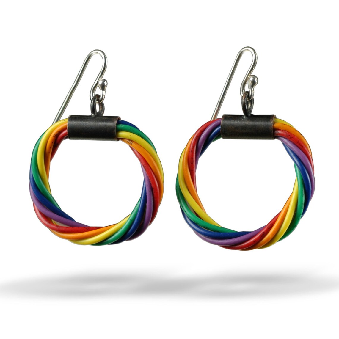 Gay Pride Rainbow Earrings Etsy