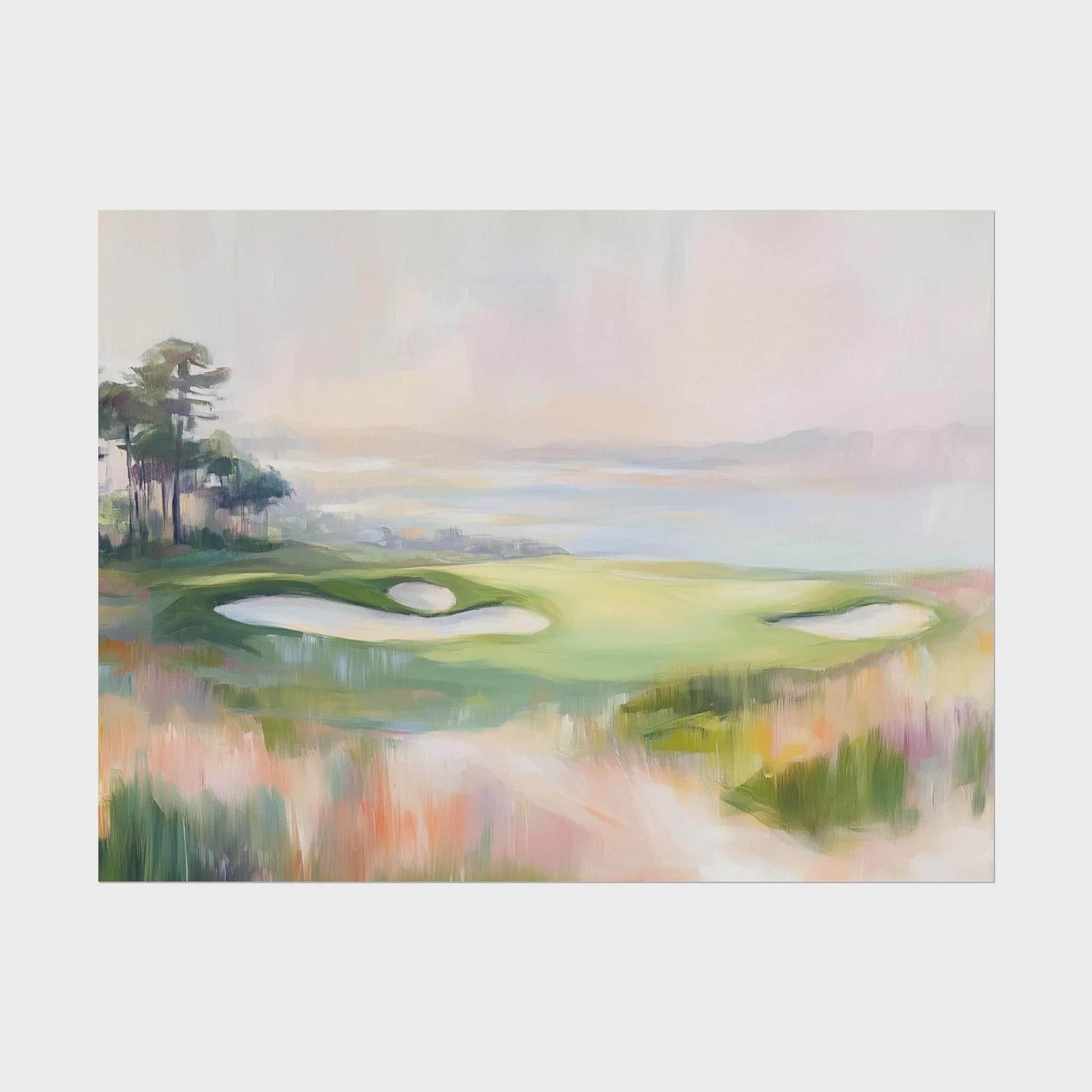 Cypress Point Golf Club Art | Golf Course Print, Unique Wall Decor ...