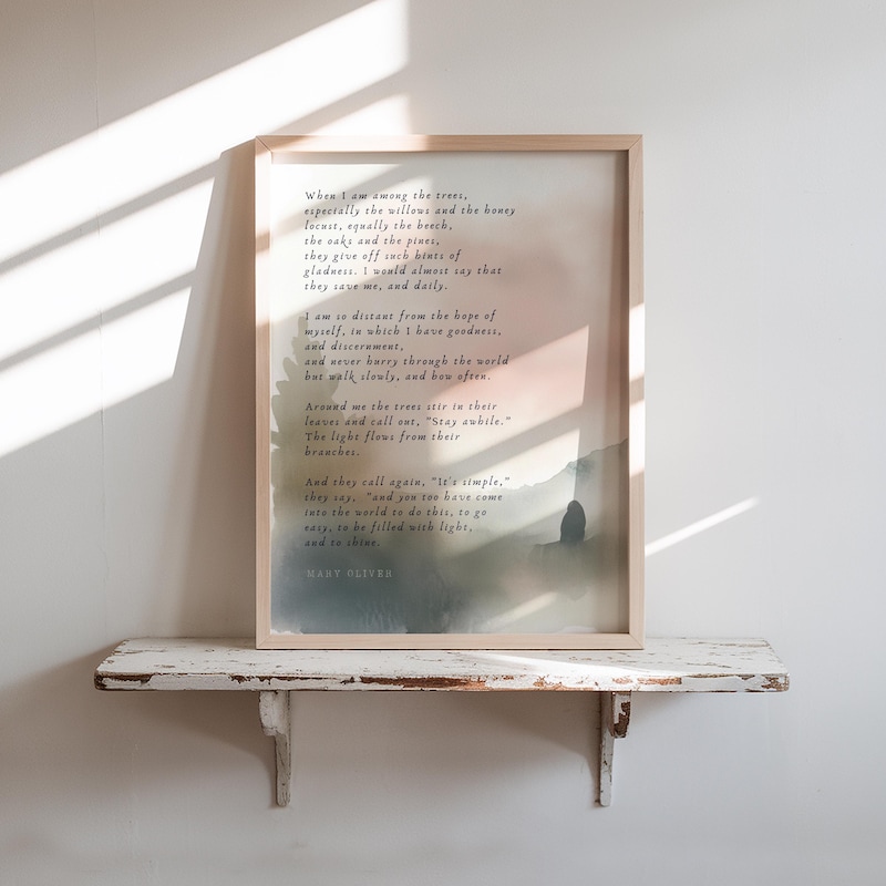 Mary Oliver - Etsy