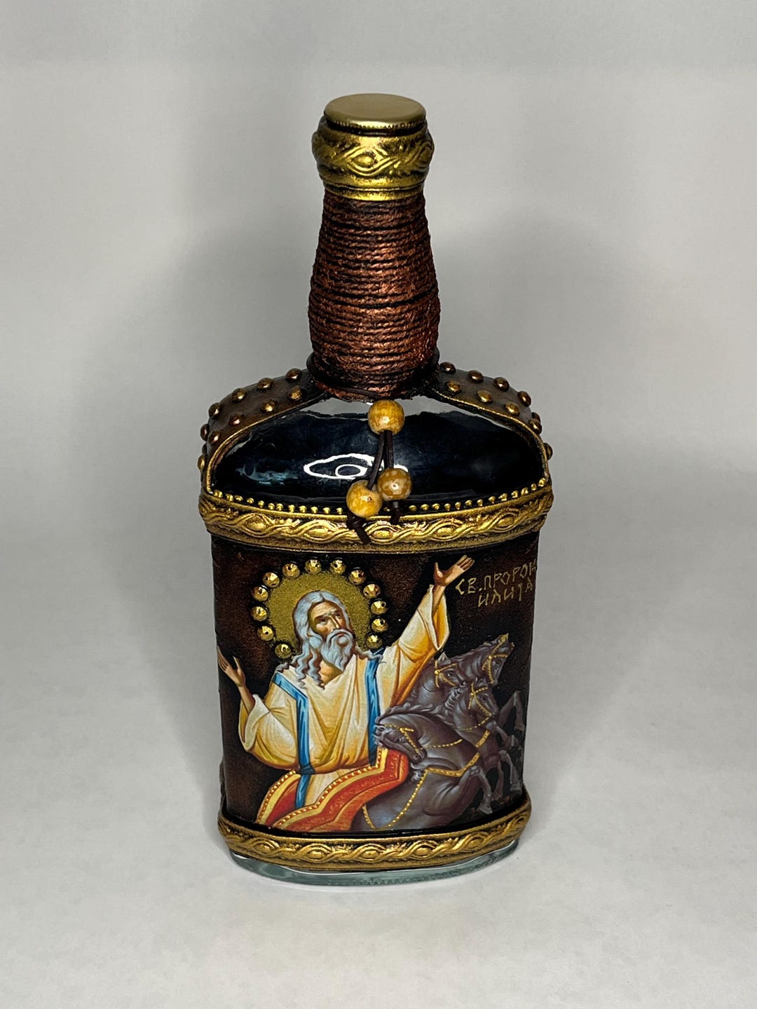 Serbian Orthodox Slavska Flasa Saint Ilija Sveti Ilija Krsna Slava ...
