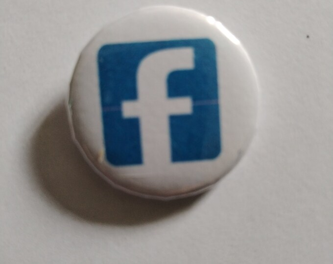 Facebook Name Tag Patch, Logo Custom Embroidered, Embroidered Social ...