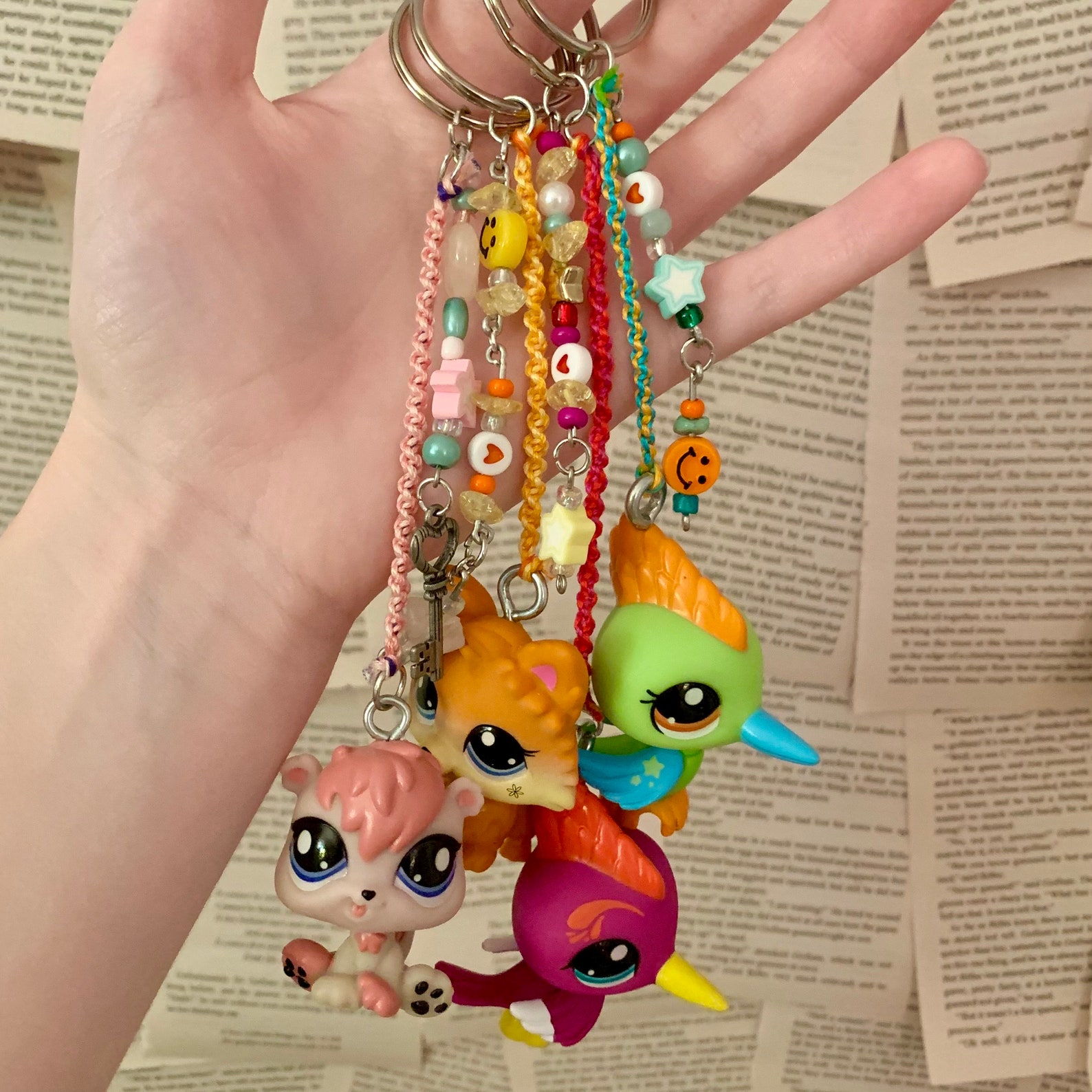 Littlest Pet Shop Keychains - Etsy