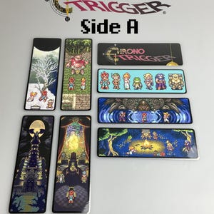 Chrono Trigger Bookmarks Laminated Chrono Trigger Chrono Trigger Gift ...